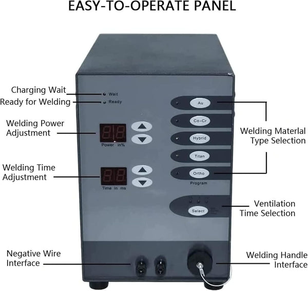 Johnson Tools 50A-600A 110V Spot Welding Machine for Gold and Silver A ...